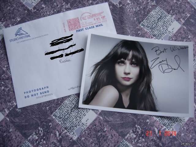 Наконец-то пришло письмо от Studio Fan Mail | Пикабу