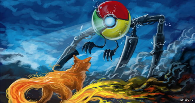 Chrome vs Firefox | Пикабу