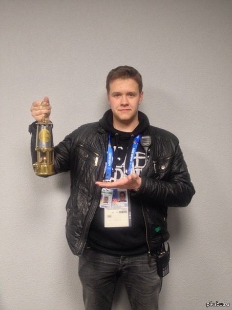 Лампадка с Олимпийским огнем Пикабу